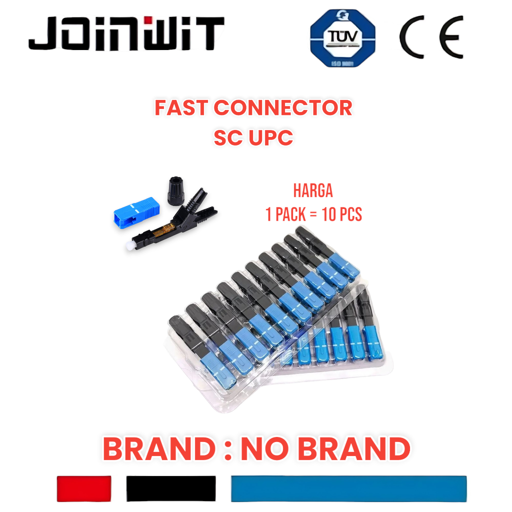 Jual FAST CONNECTOR SC UPC/APC PACK fast konektor sc upc/apc biru/hijau ...