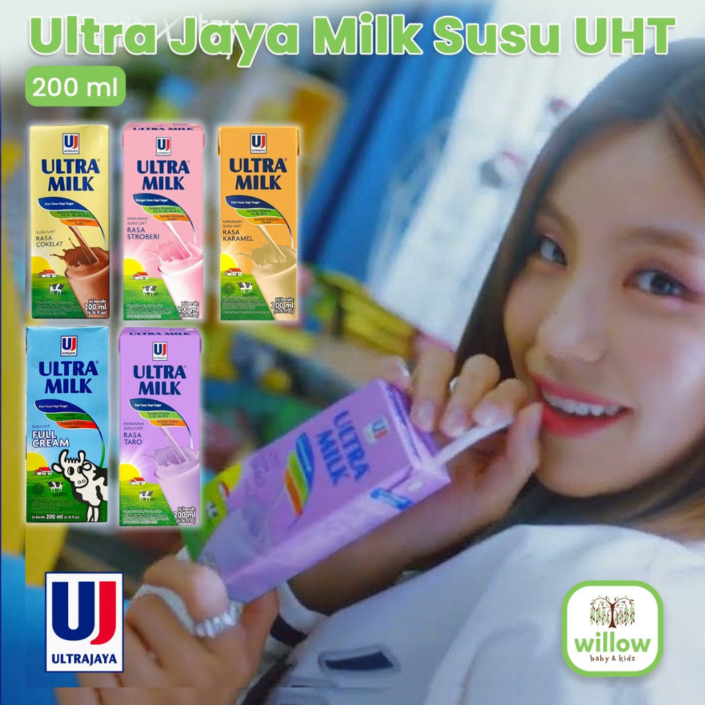 Jual Susu UHT Instan - Ultra Jaya Milk Susu UHT 200Ml | Shopee Indonesia