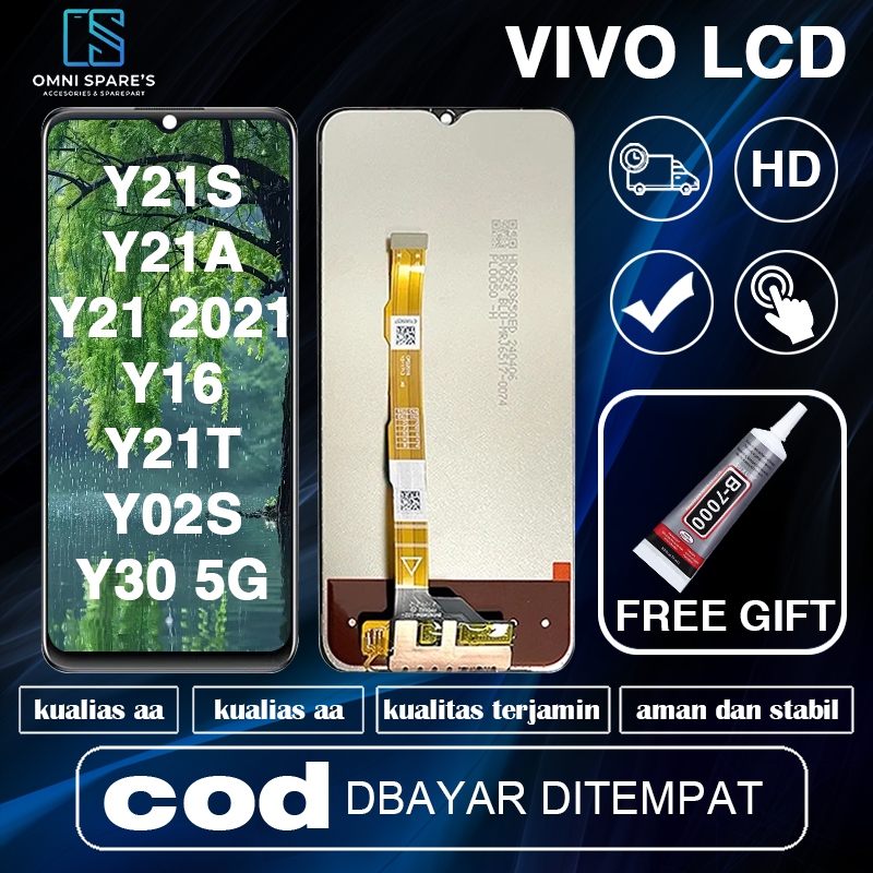 Jual 【ORIGINAL】LCD VIVO Y21S / Y21 2021 / Y16 / Y21T / Y02S / Y30 5G OLED FULLSET TOUCHSCREEN ...