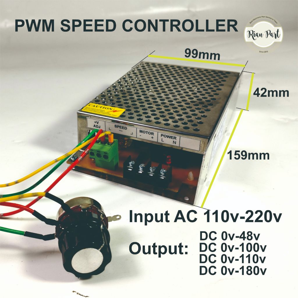 Jual Power Supply Motor spindle speed controller CNC 100w 300w 500w ...