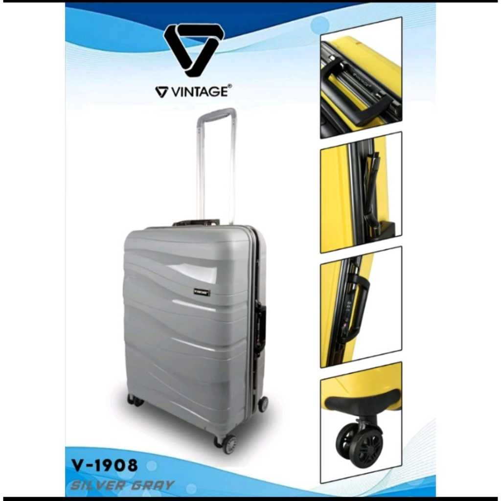 Jual Vintage Polo Milano Koper Hardcase PP Frame 24 Inch FREE Cover ...