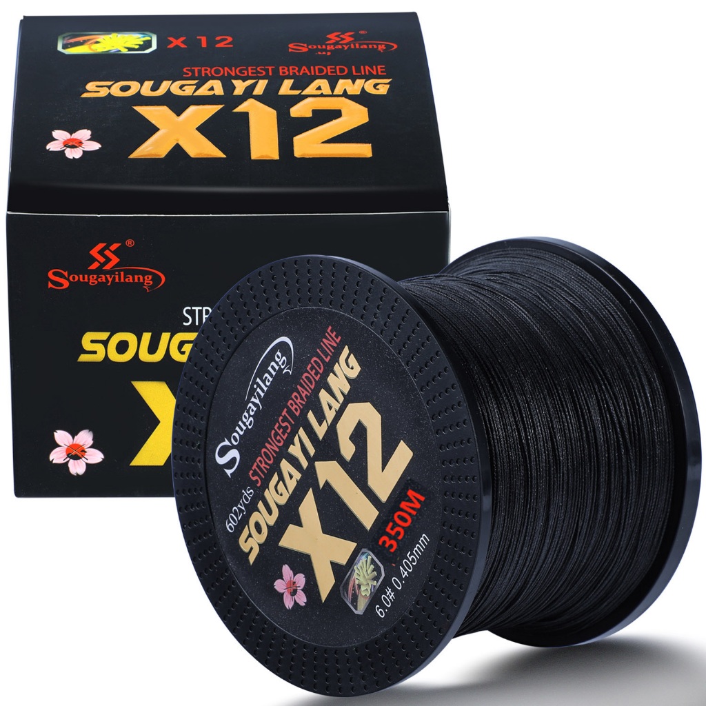 Jual Sougayilang X12 PE Senar Pancing 8-46kg 150M 350M 550M Tali ...