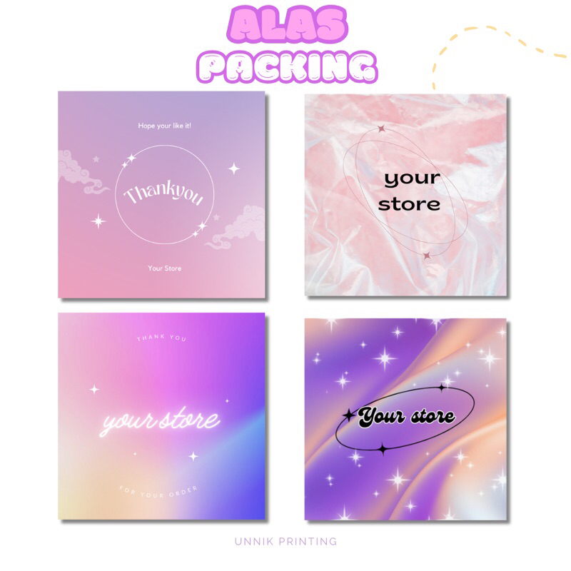 Jual ALAS PACKING ALAS PACKING GELANG | CUSTOM ALAS PACKING PRODUK ALAS ...