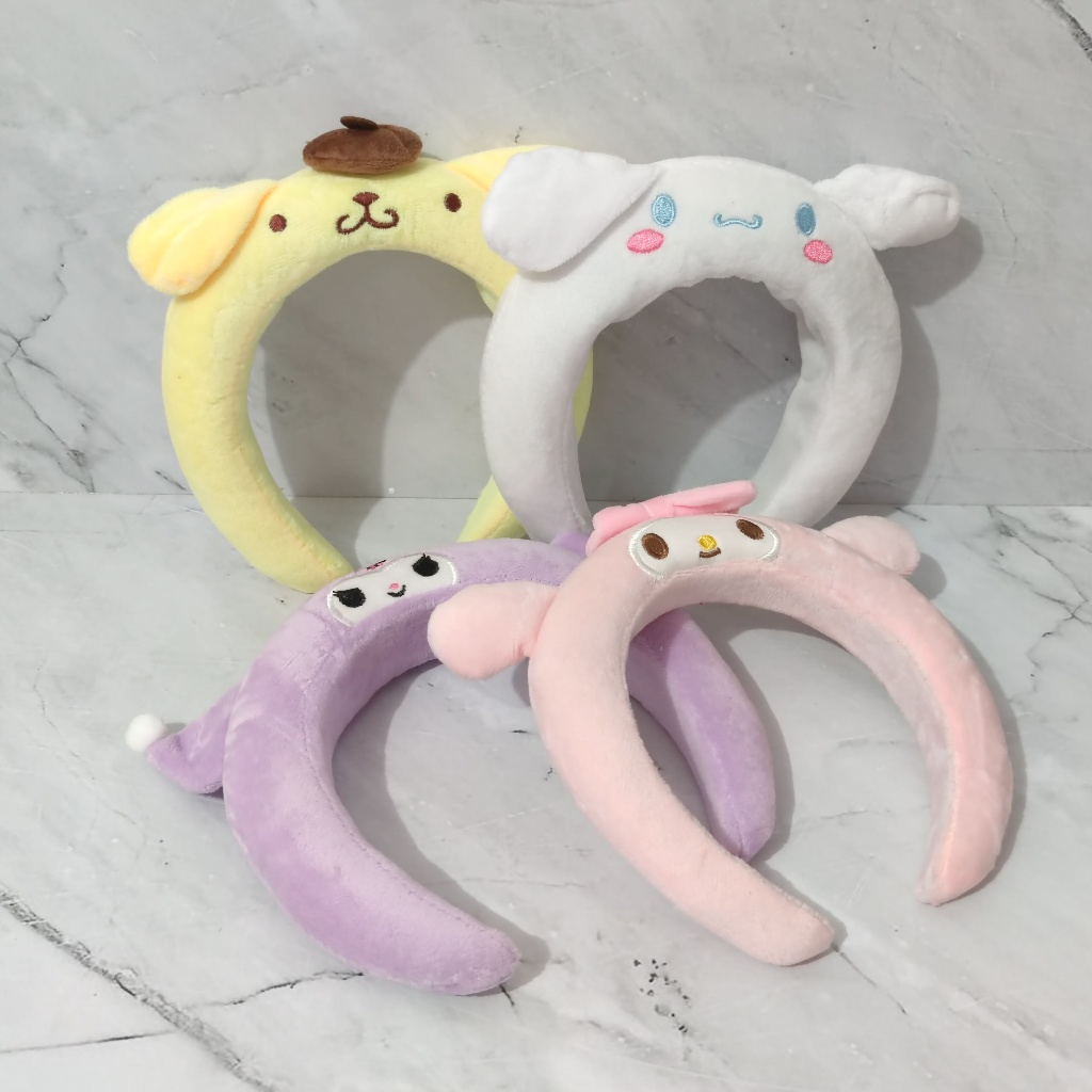 Jual Bando Lucu Sanrio / Hair Band Sanrio Cute Cinnamoroll, Melody ...