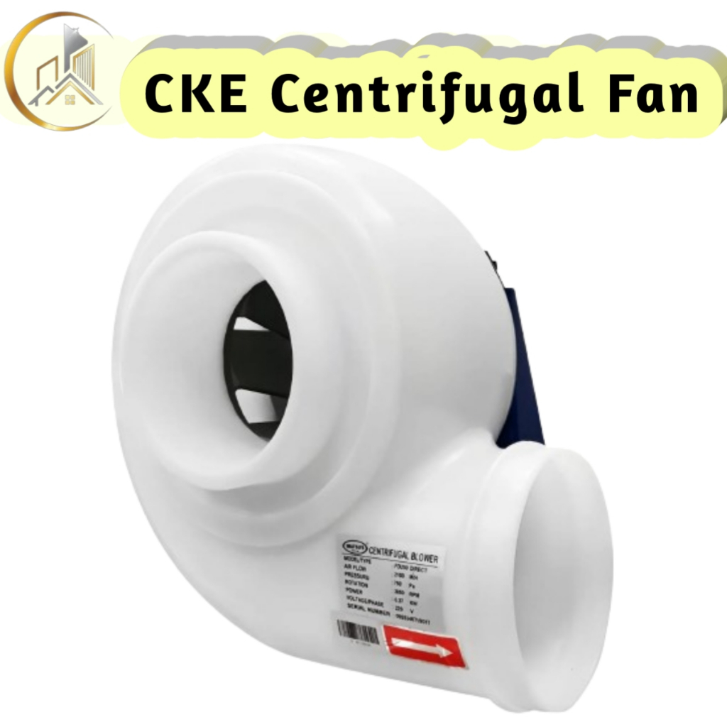Jual CKE Centrifugal Fan CF-PP FD250 Kipas Blower Plastik PolyPropilene ...
