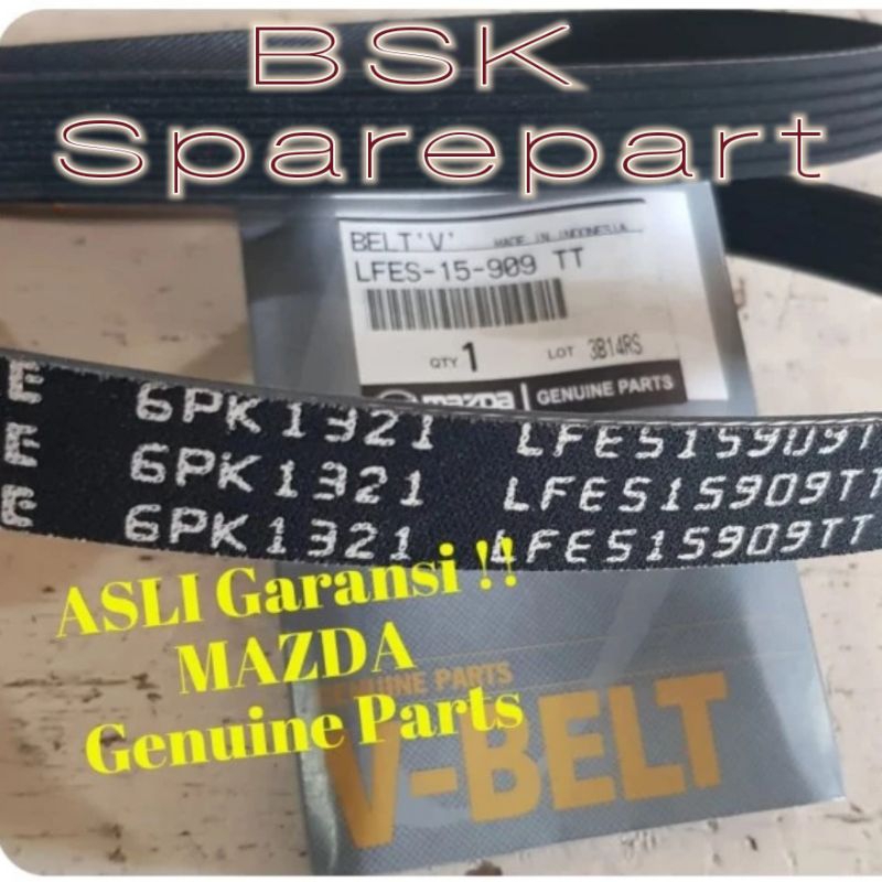 Jual Fanbelt Fan Belt VBelt V Belt Tali Kipas Panjang Mazda Biante Non Skyactive Skyactiv Sky ...
