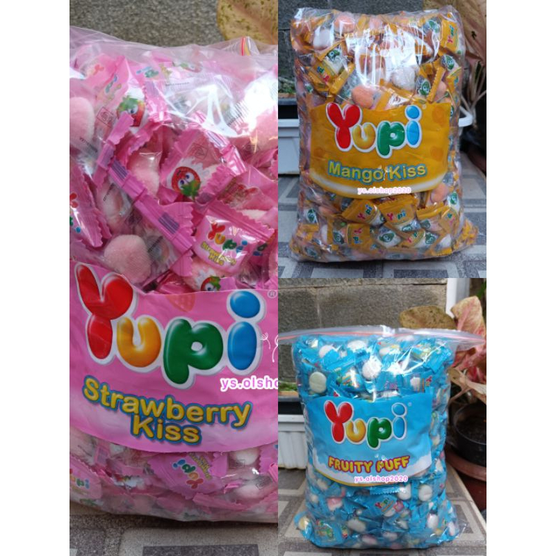 Jual Aneka Yupi Reseller 250 Gram rasa Kiss Strawberry Stoberi, Mango ...