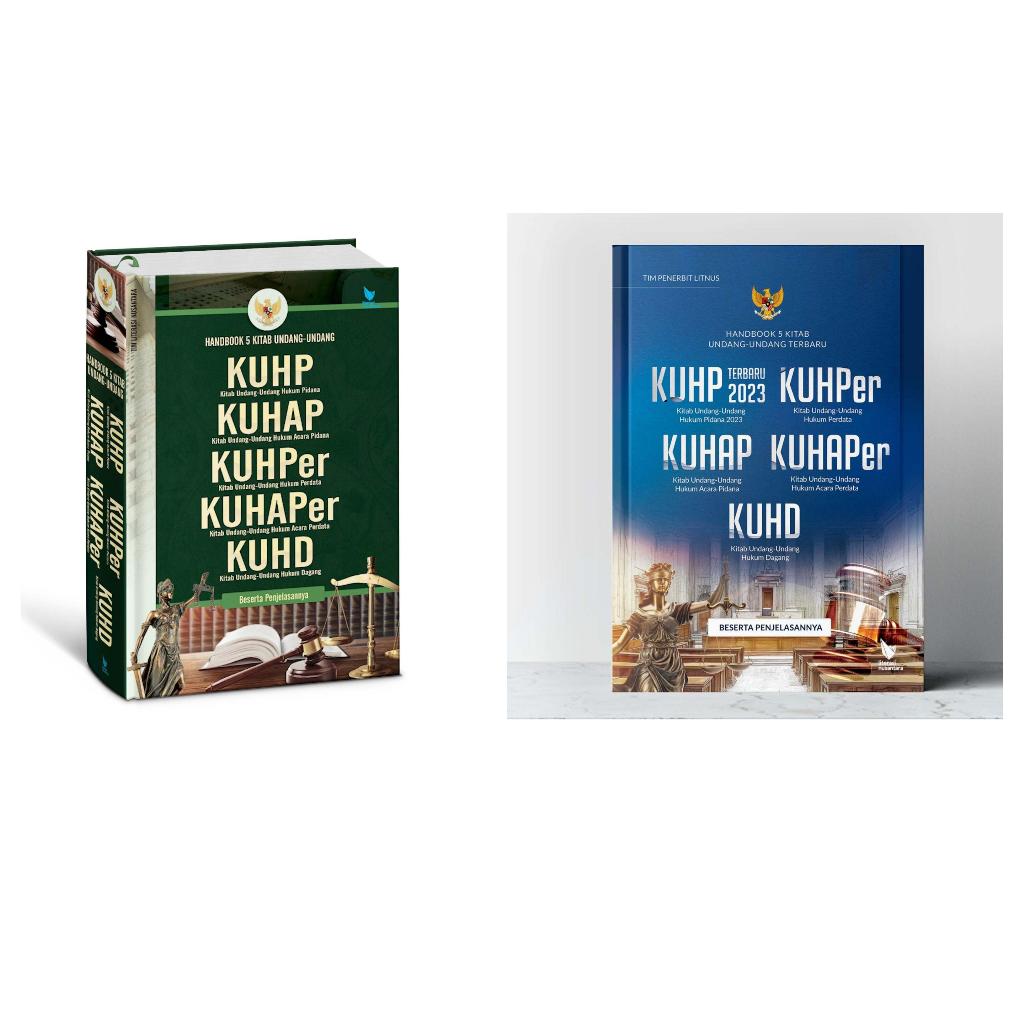 Jual Handbook 5 Kitab Undang-Undang: KUHP KUHAP KUHPer KUHAPer KUHD ...
