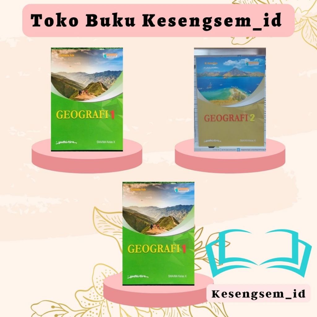 Jual Buku Geografi Kelas 10, 11, 12 SMA/MA Kurikulum Merdeka - Yudhistira | Shopee Indonesia