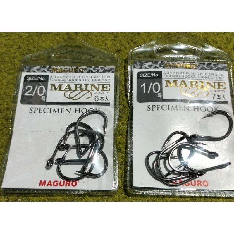 Jual KAIL PANCING MAGURO MARINE SPECIMEN HOOK 2/0 - 6/0 | PILIH UKURAN ...