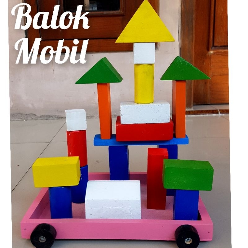 Jual Peraga Balok Mobil,Balok Mobil,Replika Mobil,Mobil Kayu,Mainan ...