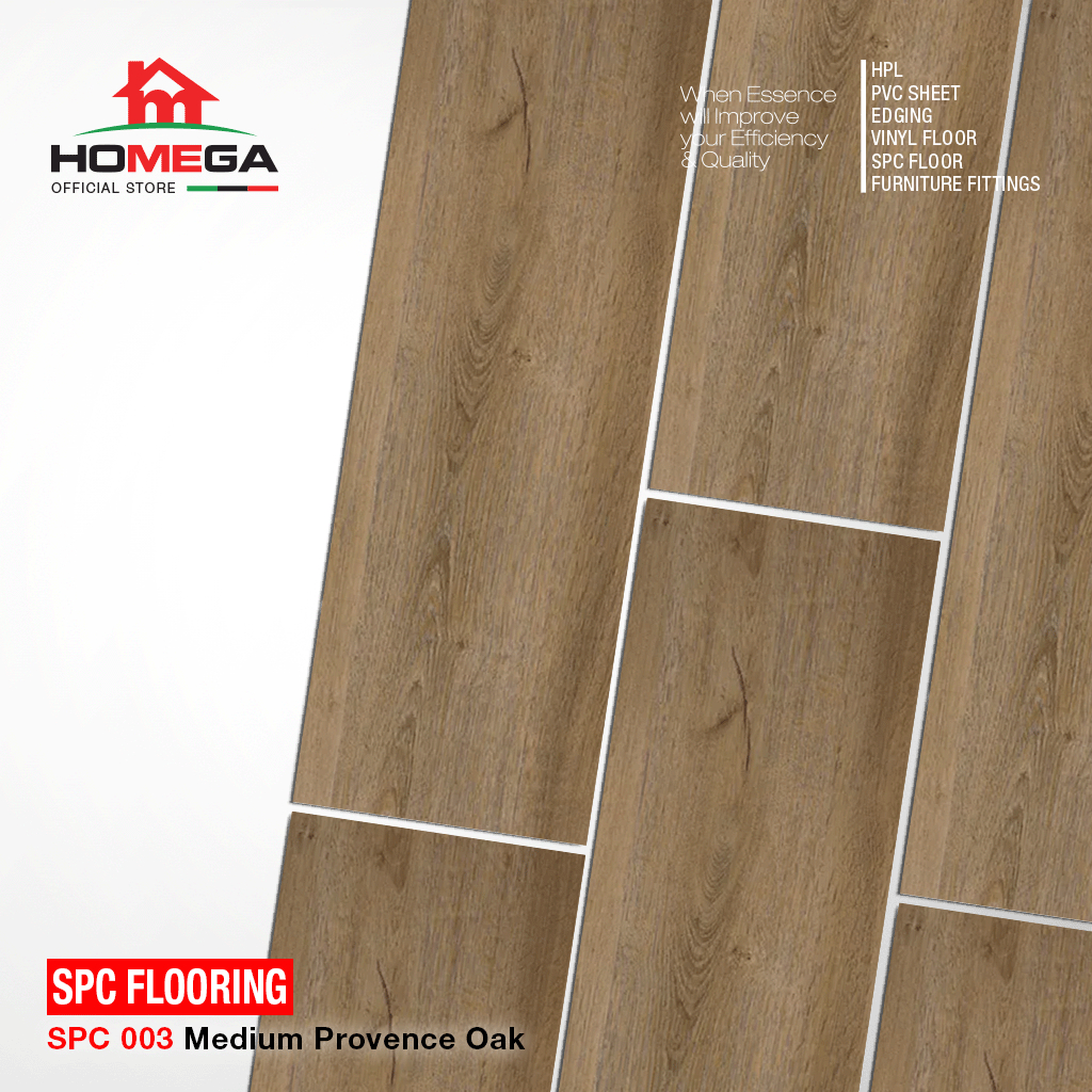 Jual Homega SPC Flooring - Lantai Kayu Parket Tekstur - Medium Provence Oak - 1 Pcs | Shopee ...