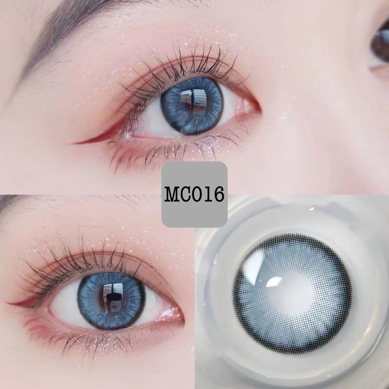 Jual MC016 / (BISA COD) Softlens Blue Best Seller / Softlens Biru ...