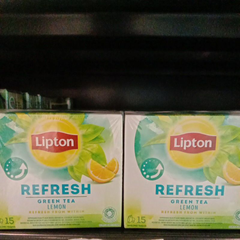 Jual LIPTON REFRESH ISI 15 TEA BAG 18G | Shopee Indonesia