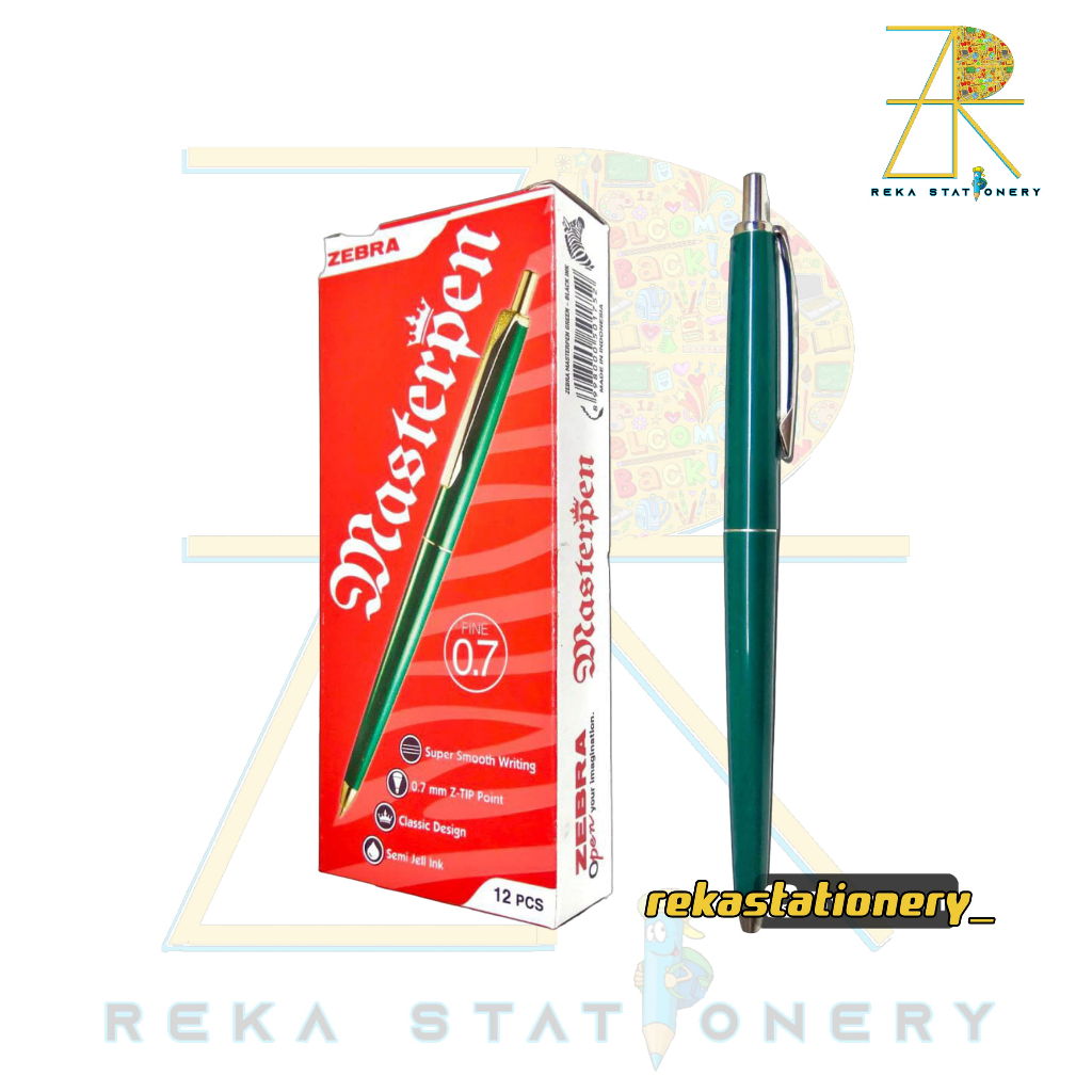 Jual PULPEN ZEBRA MASTERPEN HARGA /PCS (HARGA SATUAN) | Shopee Indonesia