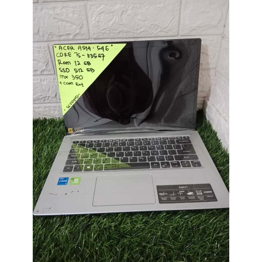 Jual LAPTOP MURAH ACER A514 - 54G / I5 / 12 / 512 / MX350 / + CAM EXT (2789) | Shopee Indonesia