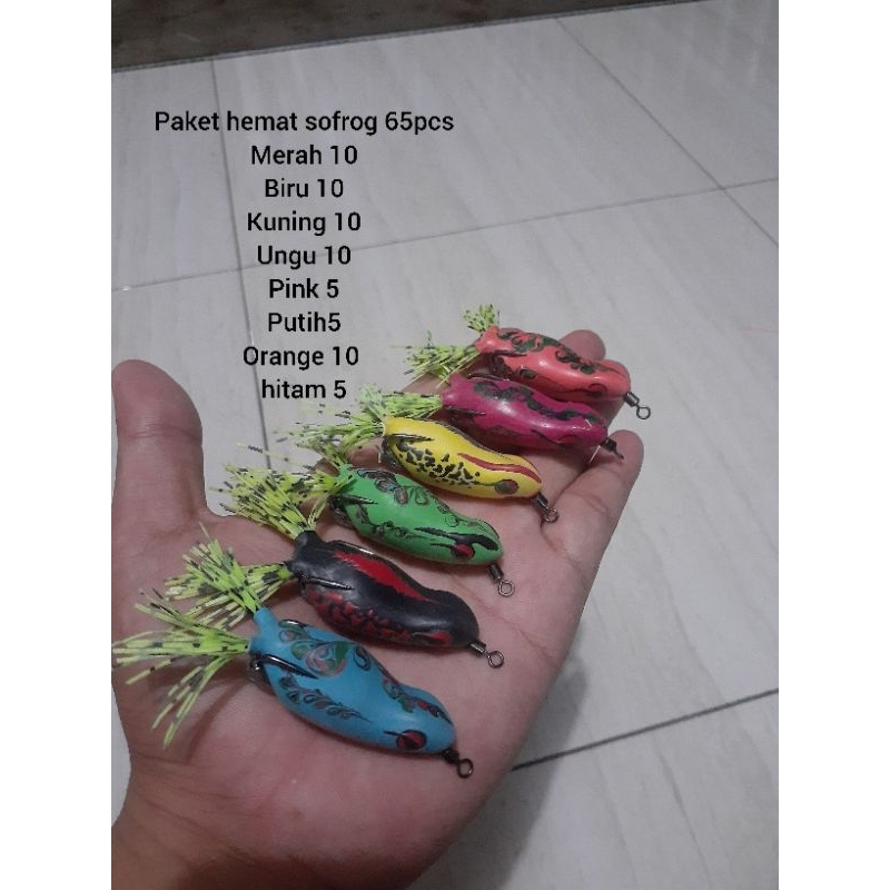 Jual paket hemat sofrog 4,4cm 65pcs | Shopee Indonesia