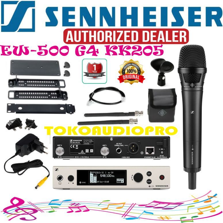 Jual Sennheiser EW500 G4 KK205 Neumann Capsule Original Microphone ...