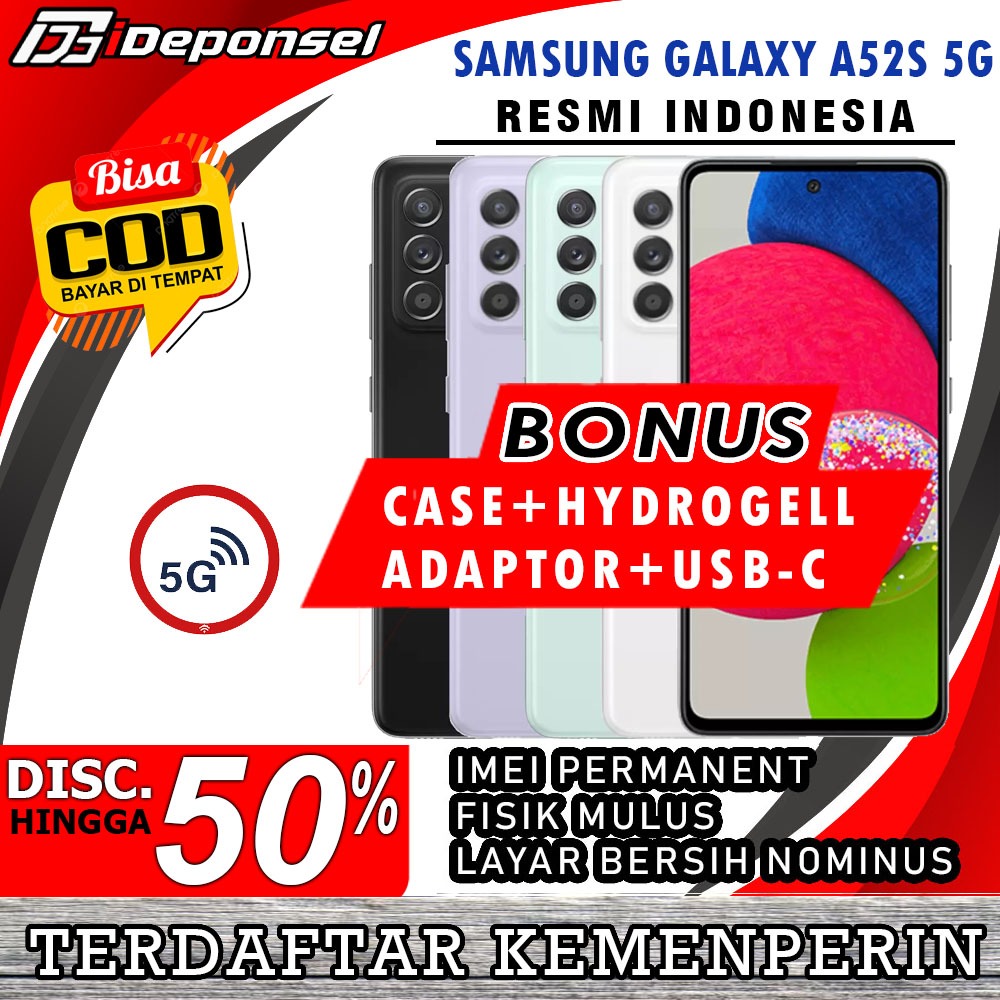 Jual SEIN Samsung Galaxy A52S 5G 8/256GB | A52 8/256GB 128GB Second Fullset Original | Shopee ...