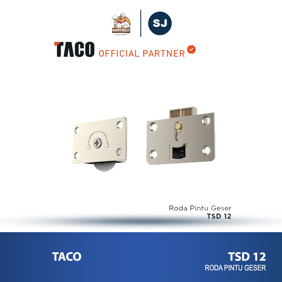 Jual TACO Roda Sliding Door / Roda Pintu Geser TSD 12 | Shopee Indonesia