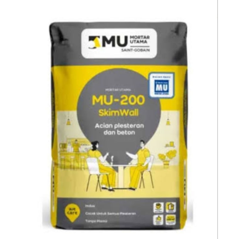 Jual Mortar MU-200/Semen Instant Untuk Acian/Plesteran Dinding @20 kg ...
