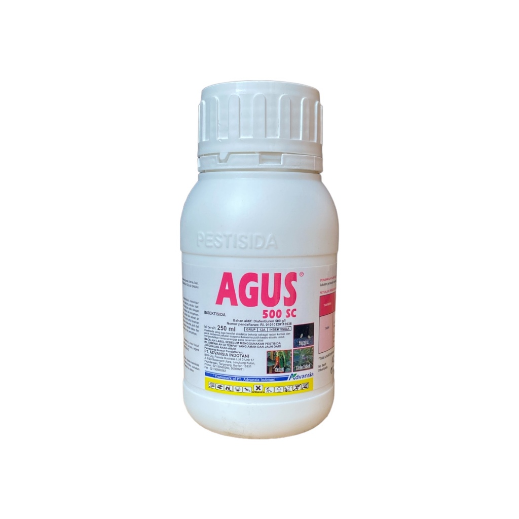 Jual Insektisida AGUS 500 SC 250 ml / obat hama trips tungau kutu daun ...