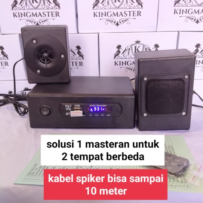 Jual Masteran Burung Mp3 | Kingmaster | Spiker Masteran | Kualitas Premium panjang kabel max 10 ...