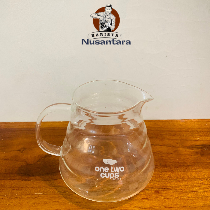 Jual Glass Server 360ml Teko V60 Full Kaca Pour Over Alat Seduh Kopi No ...