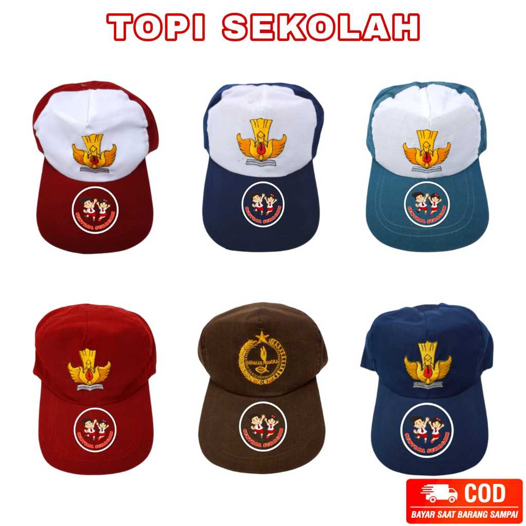 Jual Topi Sekolah SD SMP SMA PRAMUKA | Shopee Indonesia