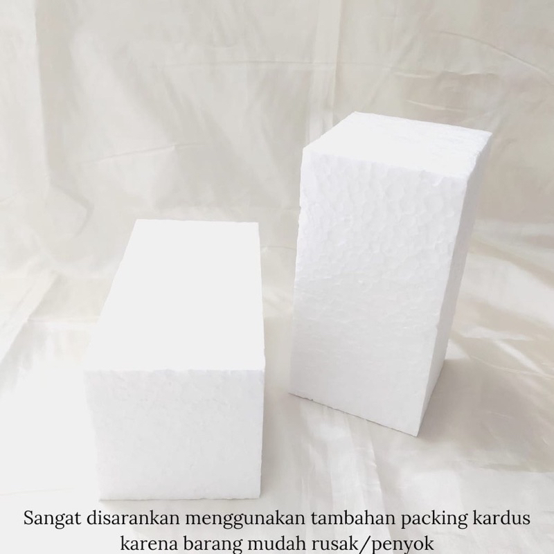 Jual BUSA STYROFOAM 20 x 10 x 10 BUSA KERING BUSA BUKET BUNGA GABUS ...