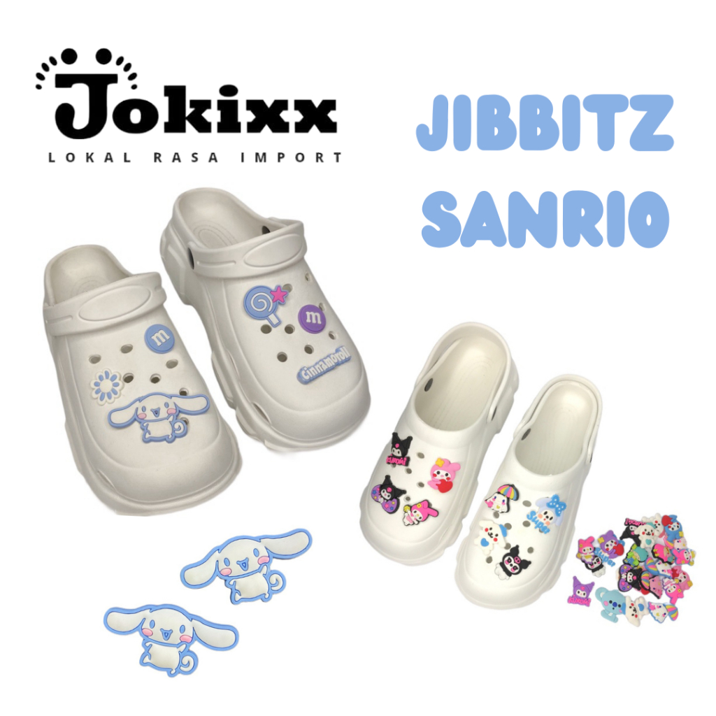 Jual JIBBITZ CHARM KARAKTER SANRIO KUROMI CINNAMOROLL MY MELODY | Shopee Indonesia