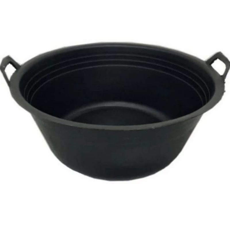 Jual BASKOM KUPING HITAM BESAR 43CM ANTI PECAH / BASKOM COR / BASKOM ...