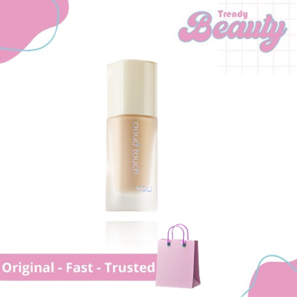 Jual YOU Cloud Touch Blurring Skin Tint Liquid Foundie Natural Matte ...