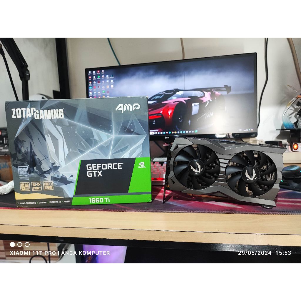 Jual VGA CARD GTX 1660 Super / GTX 1660 Ti 6gb 192 bit ddr6 ASUS TUF ...