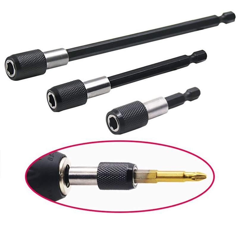 Jual Mata Obeng Hex Quick Change 3pcs/set 60mm 100mm 150mm / Adapter ...