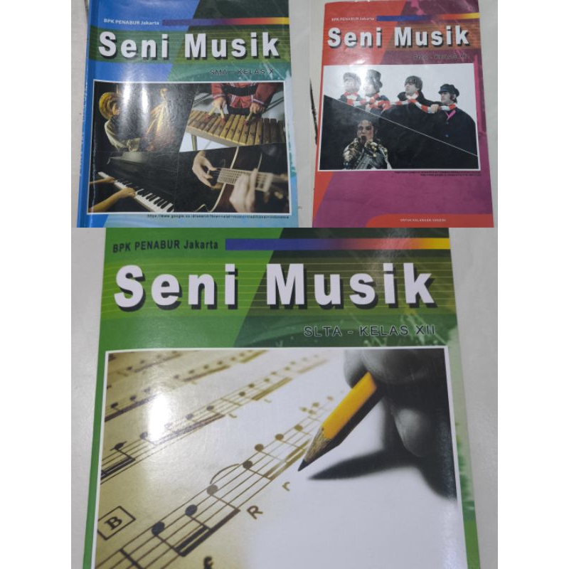 Jual Buku Seni Musik kelas 1,2,3/10,11,12 SMA BPK PENABUR Jenjang SLTA | Shopee Indonesia