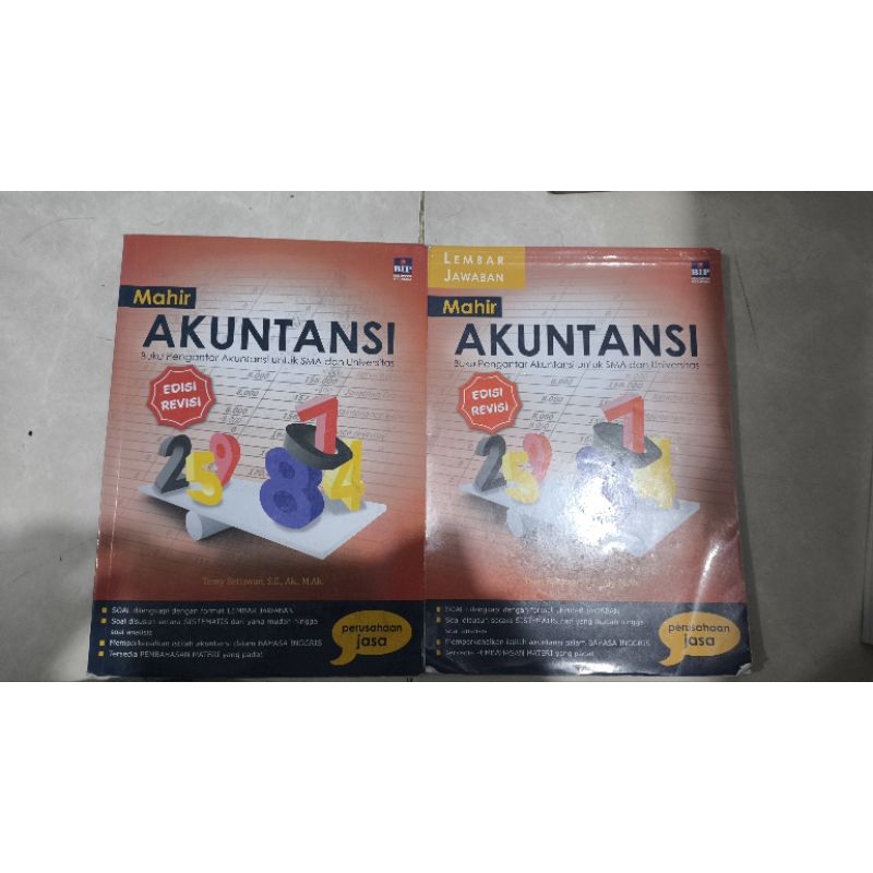 Jual BUKU Mahir Akuntansi Lembar jawaban dan soal Kelas 1/10Jenjang SMA ...