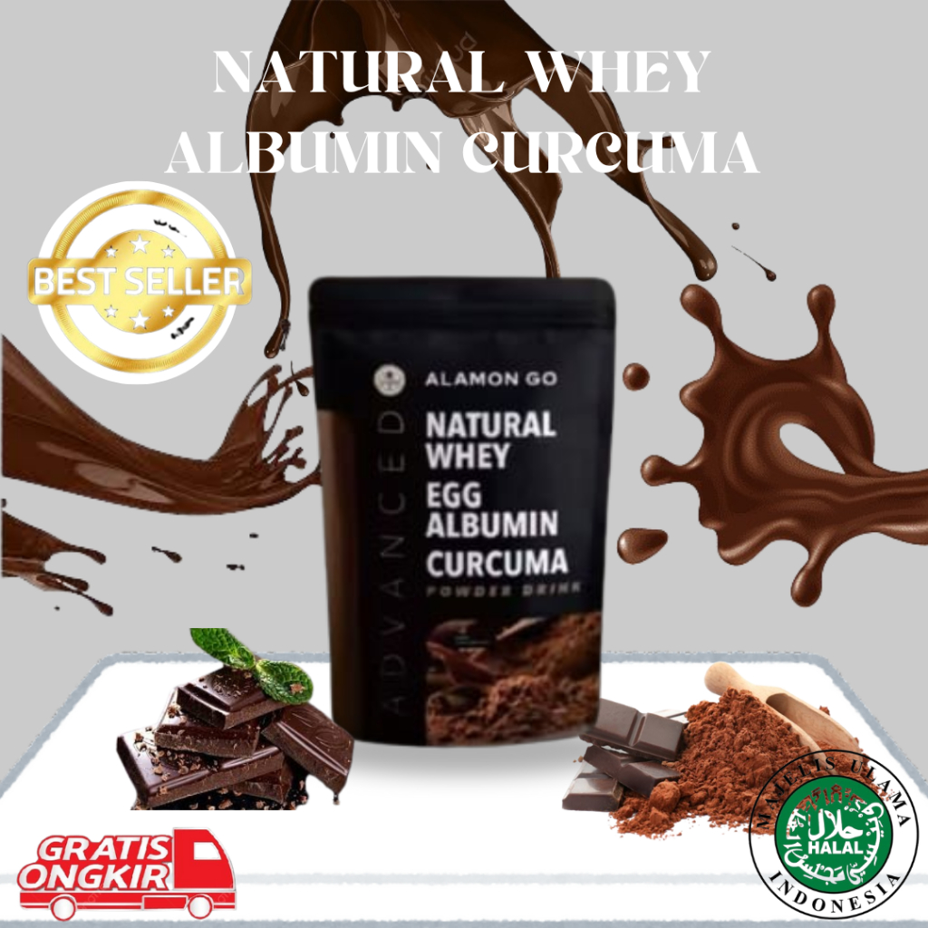 Jual Penambah Berat Badan | Alamon GO | Natural Whey + Albumin ...