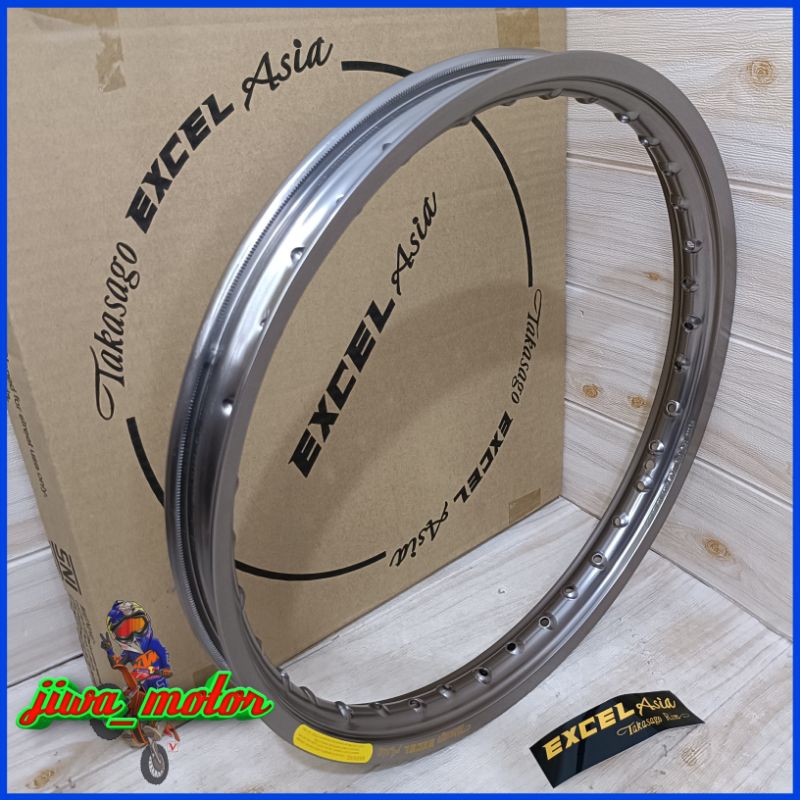 Jual velg titanium Takasago Excel asia ring 17 140 160 185 215 hole 36 ...