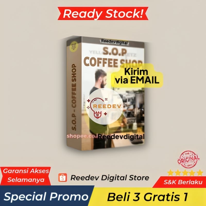 Jual Paket SOP COFFEE SHOP - Standart Operational Procedure Kedai Kopi Lengkap - Reedev Digital ...