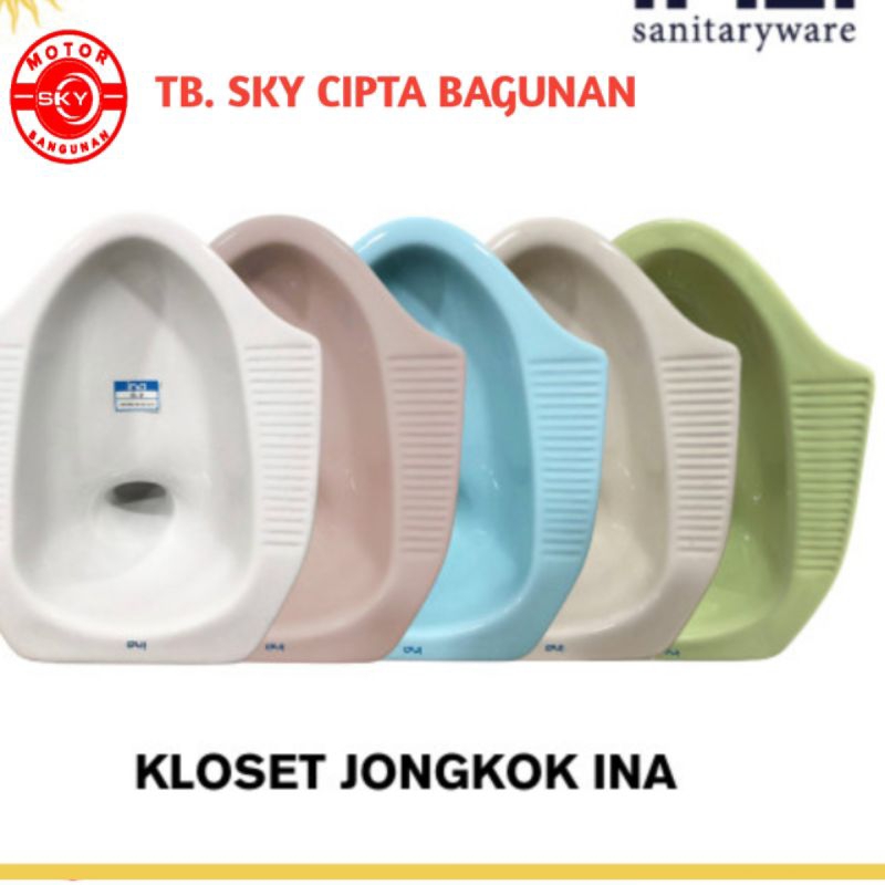 Jual closet jongkok merek Ina .kloset jongkok | Shopee Indonesia