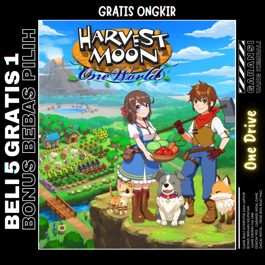 Jual HARVESTMOON ONE WORLD - GAME PC - GAME LAPTOP - LINK DOWNLOAD ...