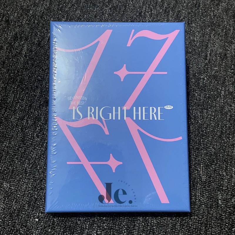 Jual [READY] SEVENTEEN BEST ALBUM '17 IS RIGHT HERE' -DEAR Ver. + POB WEVERSE | Shopee Indonesia