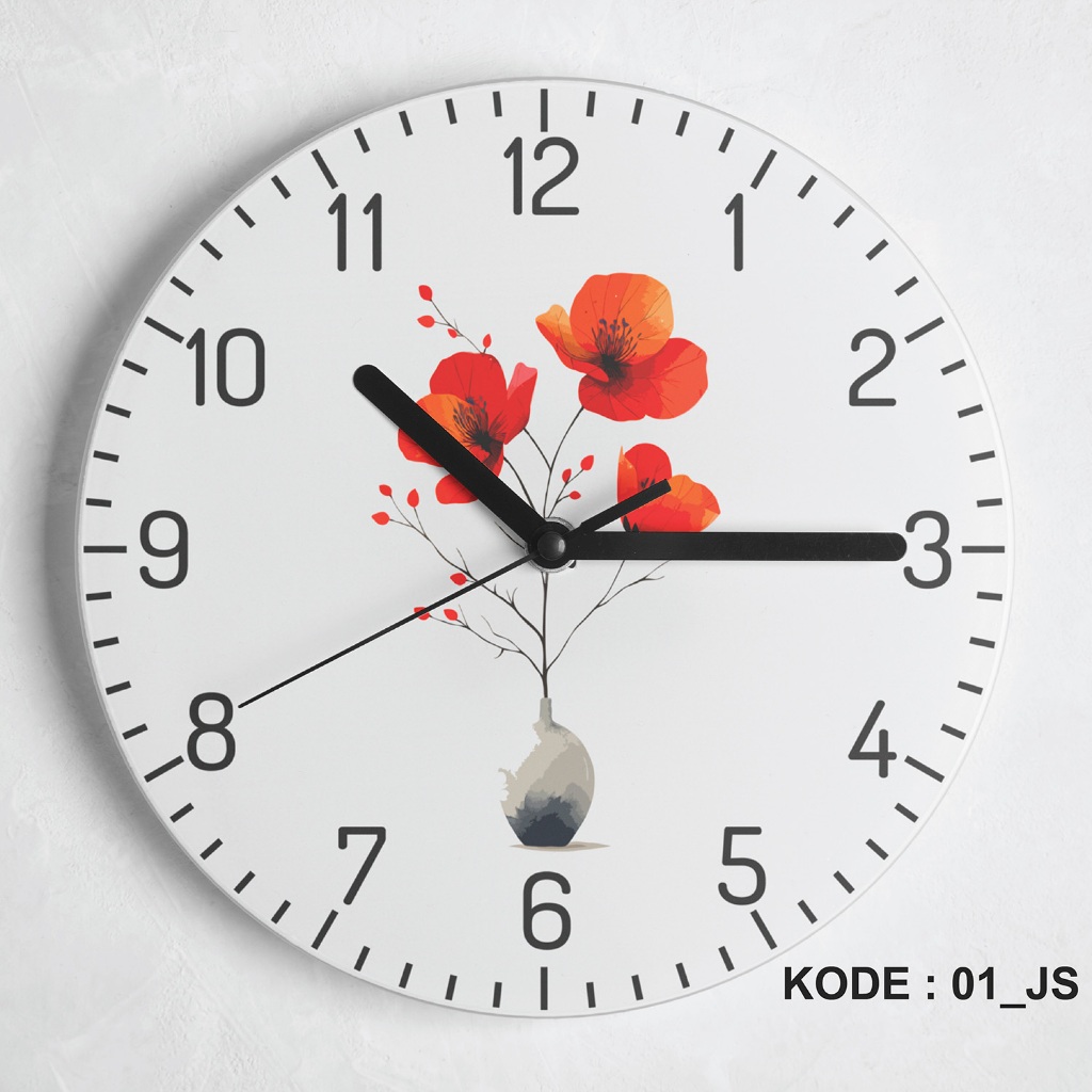 Jual ROTA - Jam Dinding Aesthetic Walldecor Motif Simple Japan Style ...