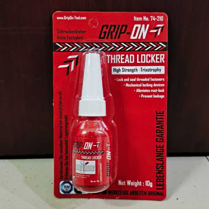 Jual lem baut grip on thread locker lem baut skrup mur | Shopee Indonesia