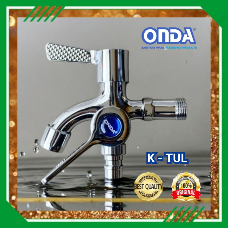 Jual KRAN SHOWER ONDA K-TUL NEW ONDA TUAS LURUS Kran cabang Mesin Cuci ...