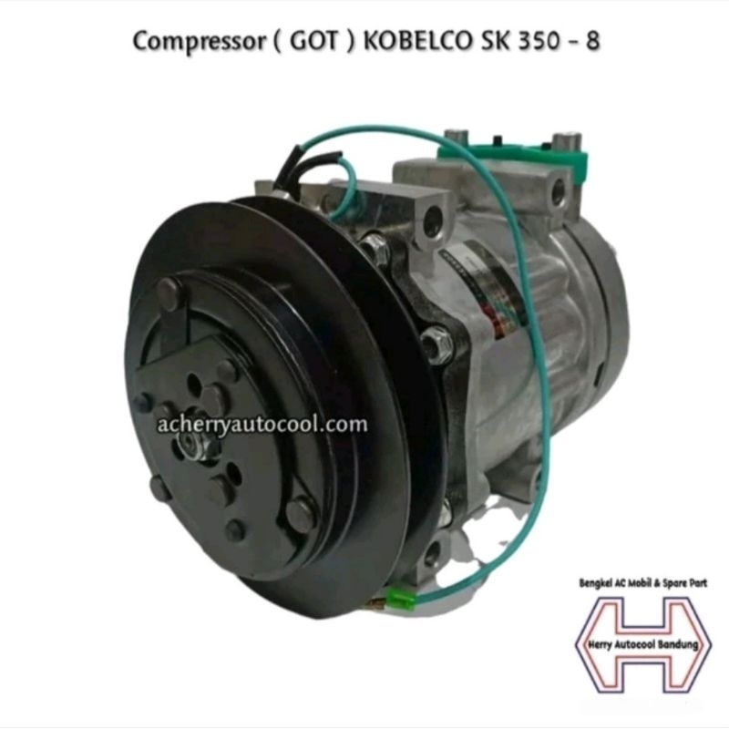 Jual Compressor - Kompressor Ac Kobelco SK 350 - 8 B ( Valve Atas ...