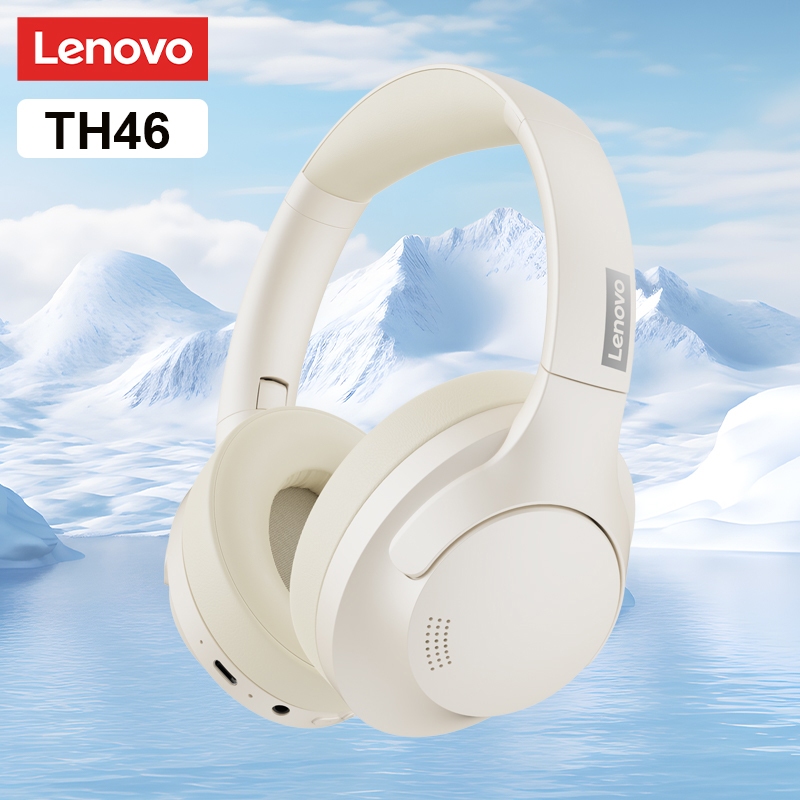 Jual Lenovo Thinkplus TH46 Headset Bluetooth V5.4 -42dB Noise Reduction ...