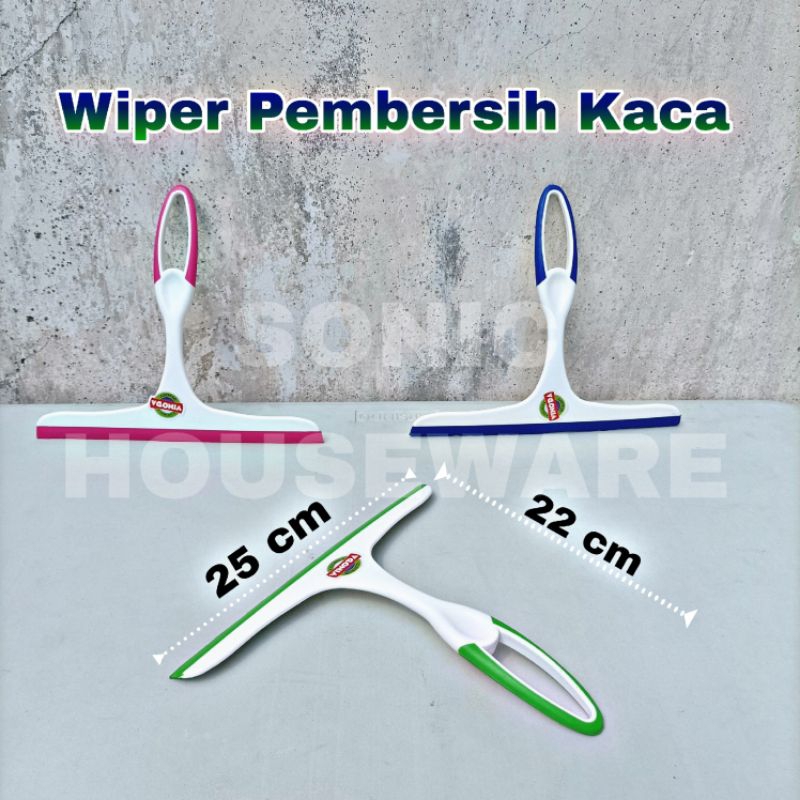 Jual Wiper Karet Lembut 25 cm Alat Pembersih Pengering Lap Kaca Jendela ...