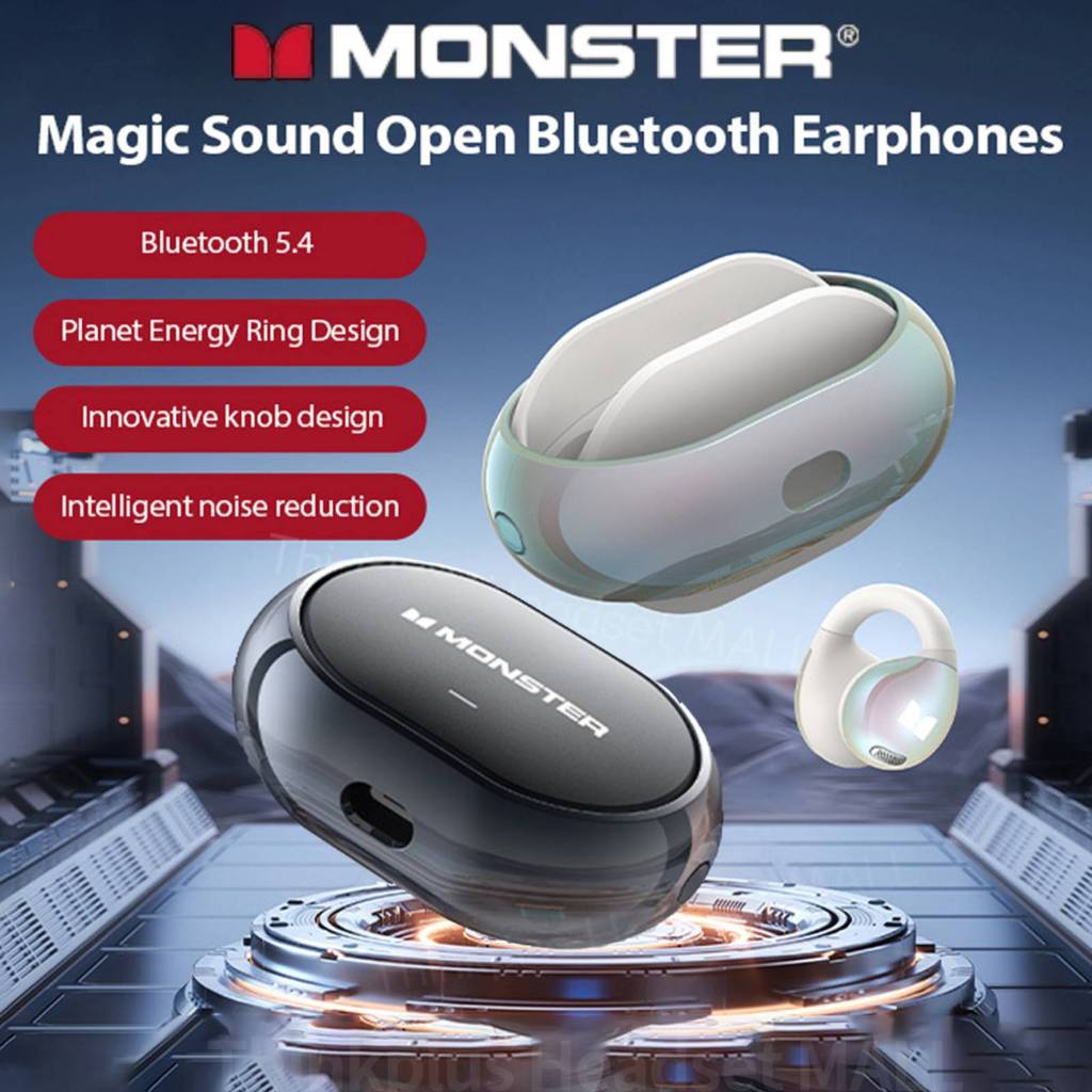 Jual Monster AC600 MH22185 Headset Bluetooth 5.4 TWS Spinner Wireless ...